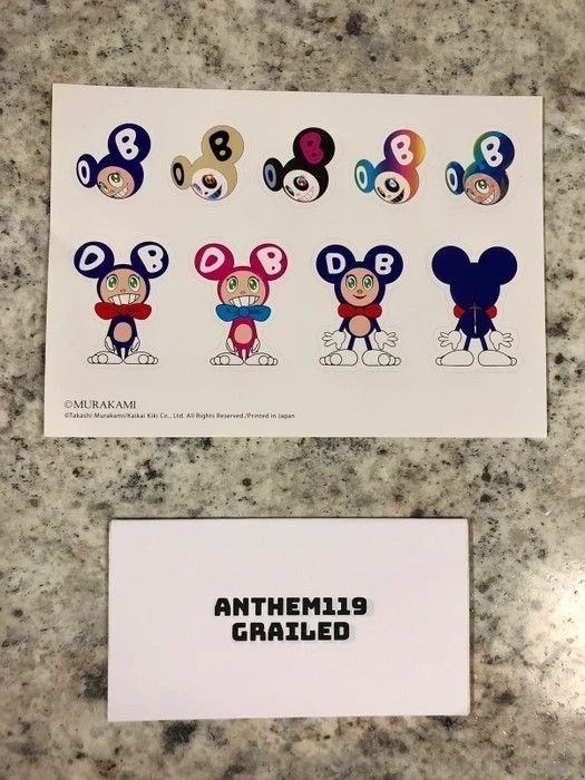 Takashi Murakami Takashi Murakami MR.DOB Stickers | Grailed