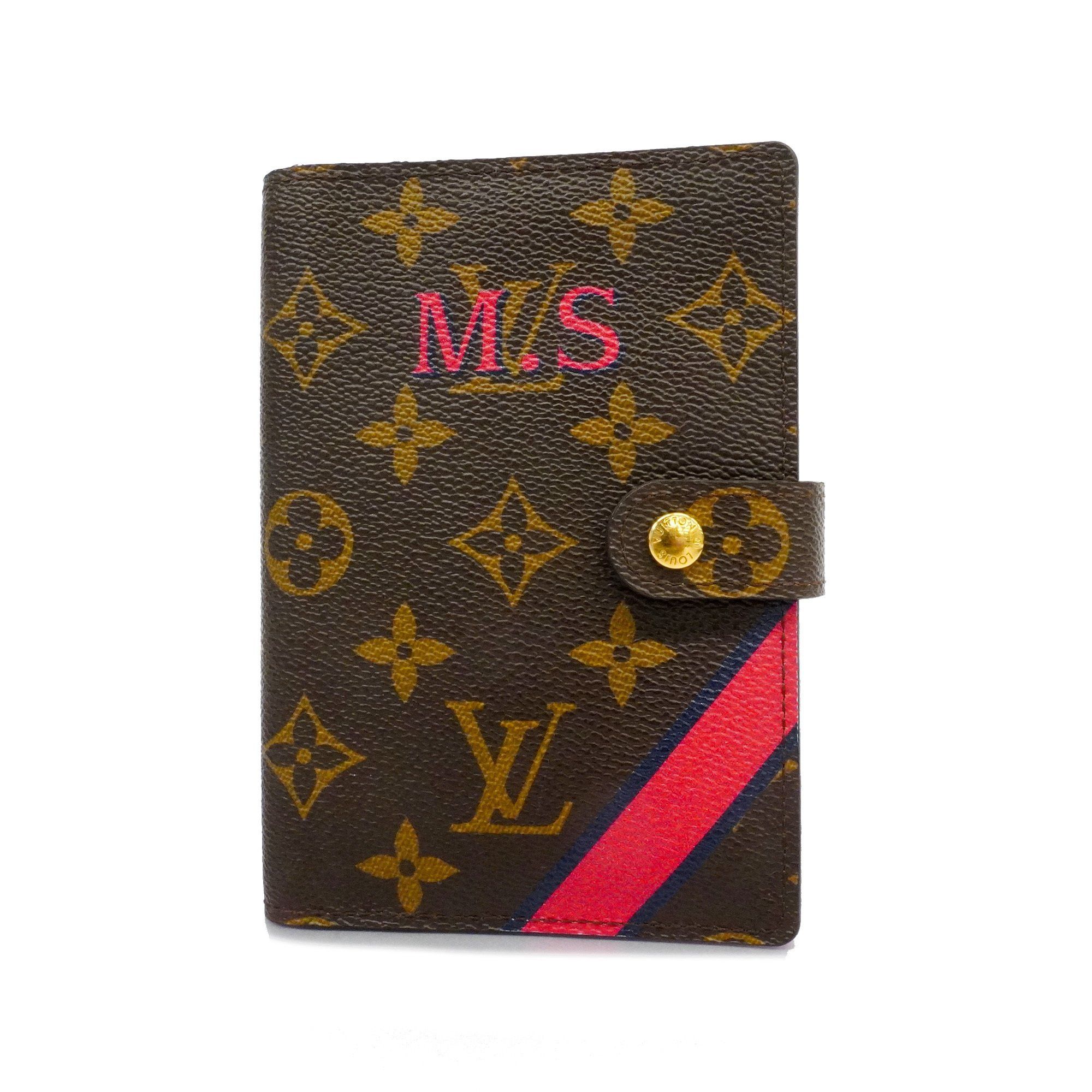 Louis Vuitton [3xb0733]Auth Louis Vuitton Notebook Cover Monogram My LV ...