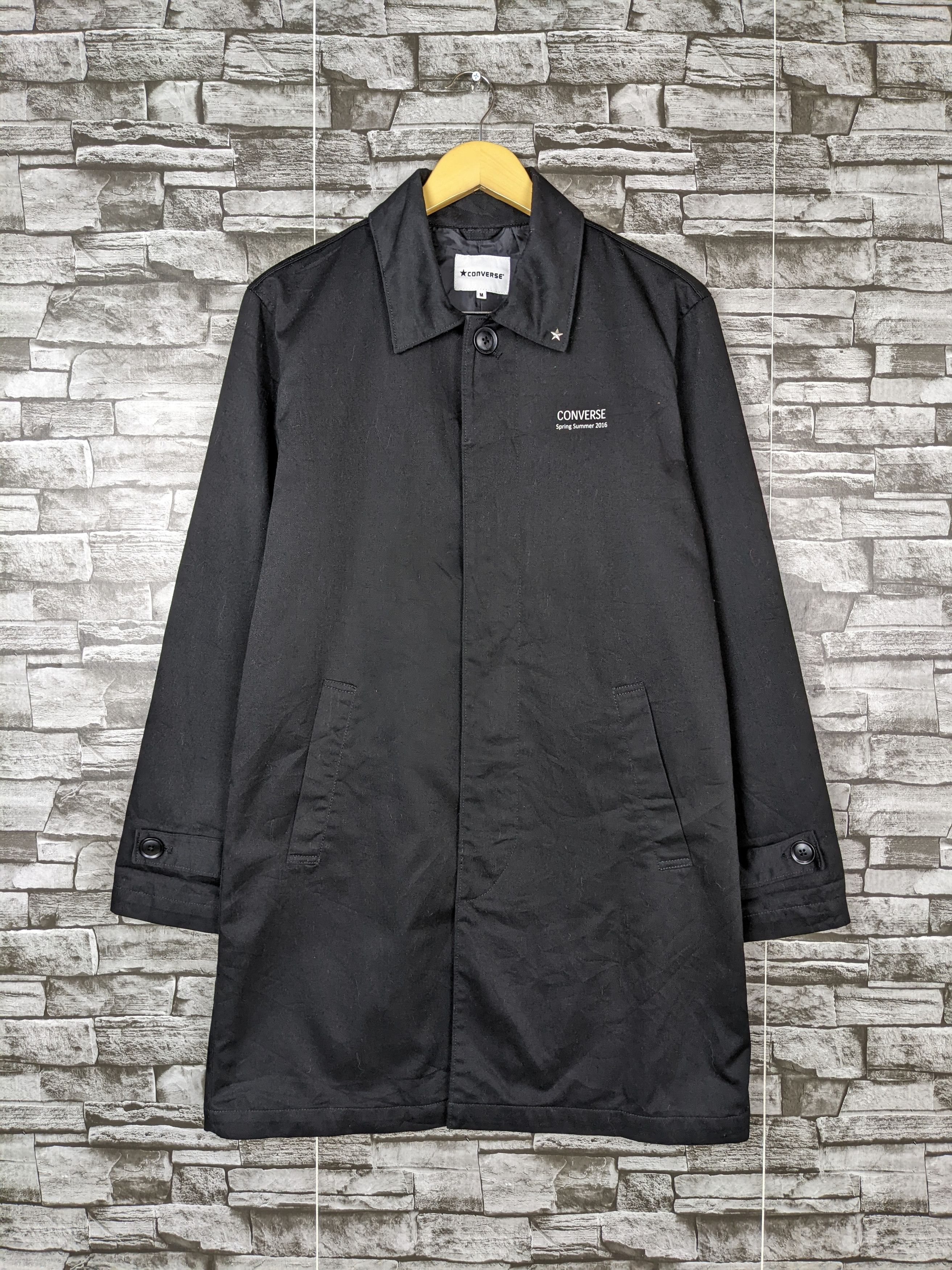 Converse × Vintage SS/16 Converse Parka Jacket Long Coat Outerwear ...