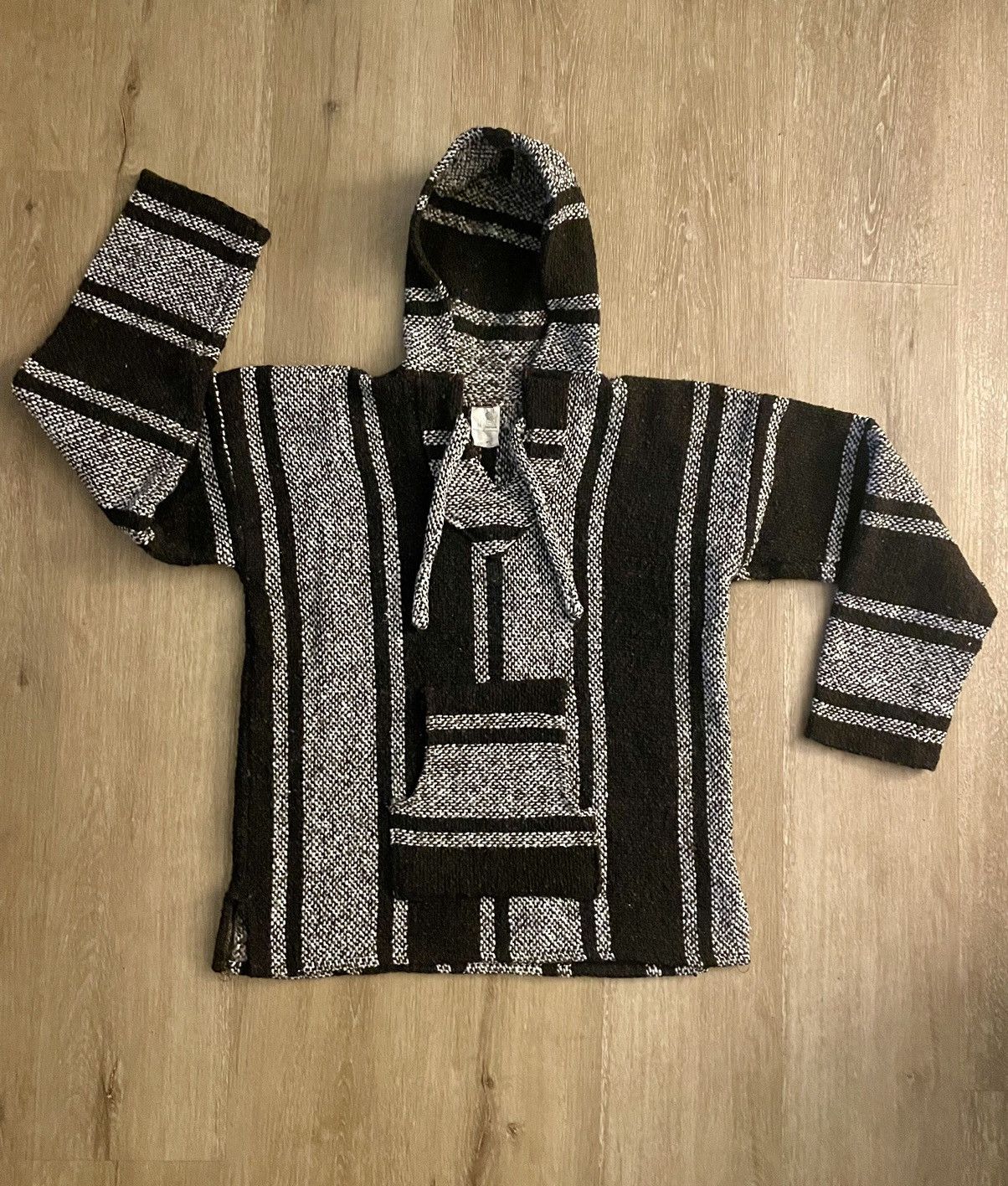 Vintage Vintage 90s Mexican Drug Rug KAPITAL Style The Dude Pullover ...