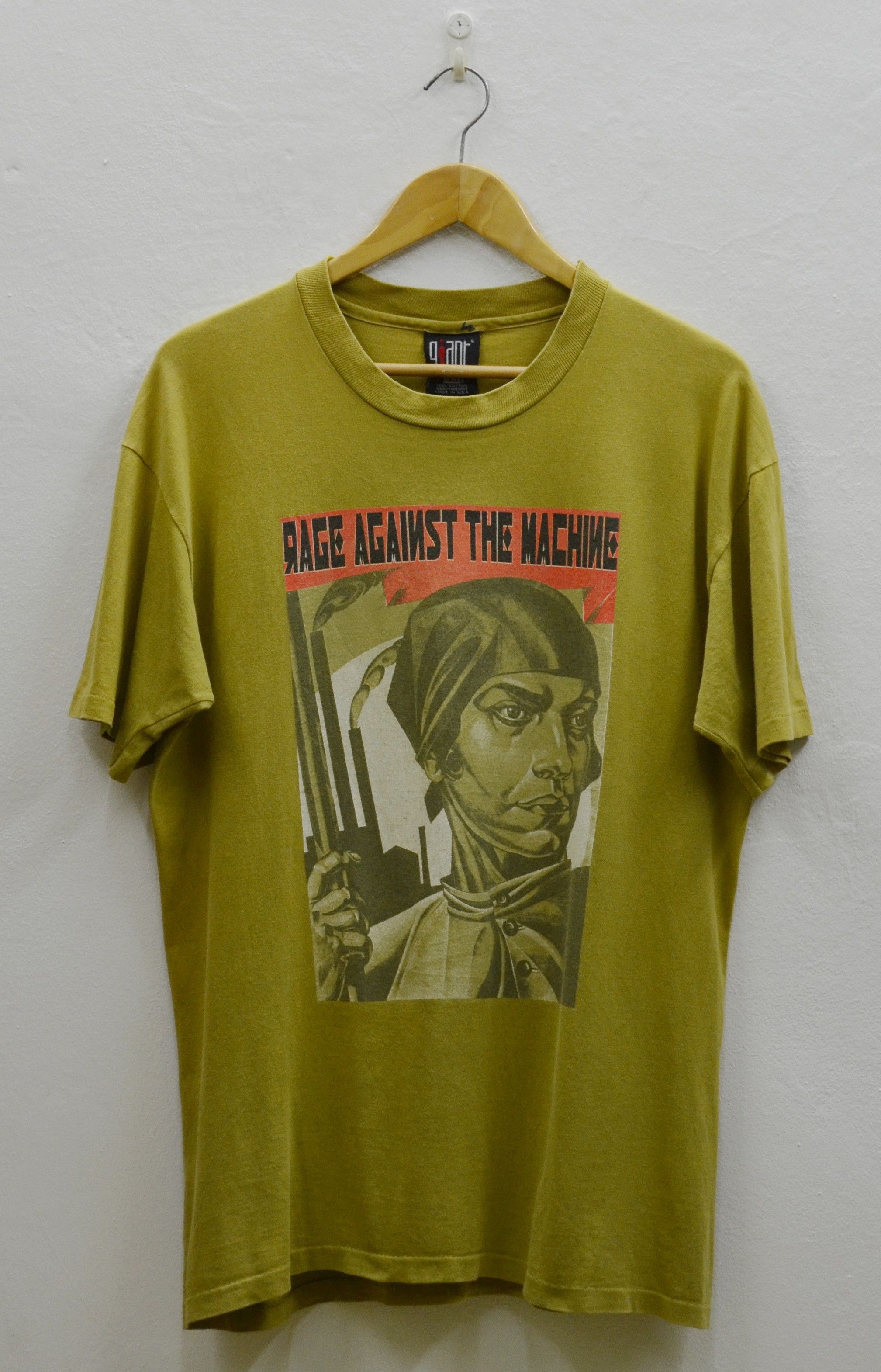 Giant 90s RATM Promo Tour Women Power Made In USA | Grailed