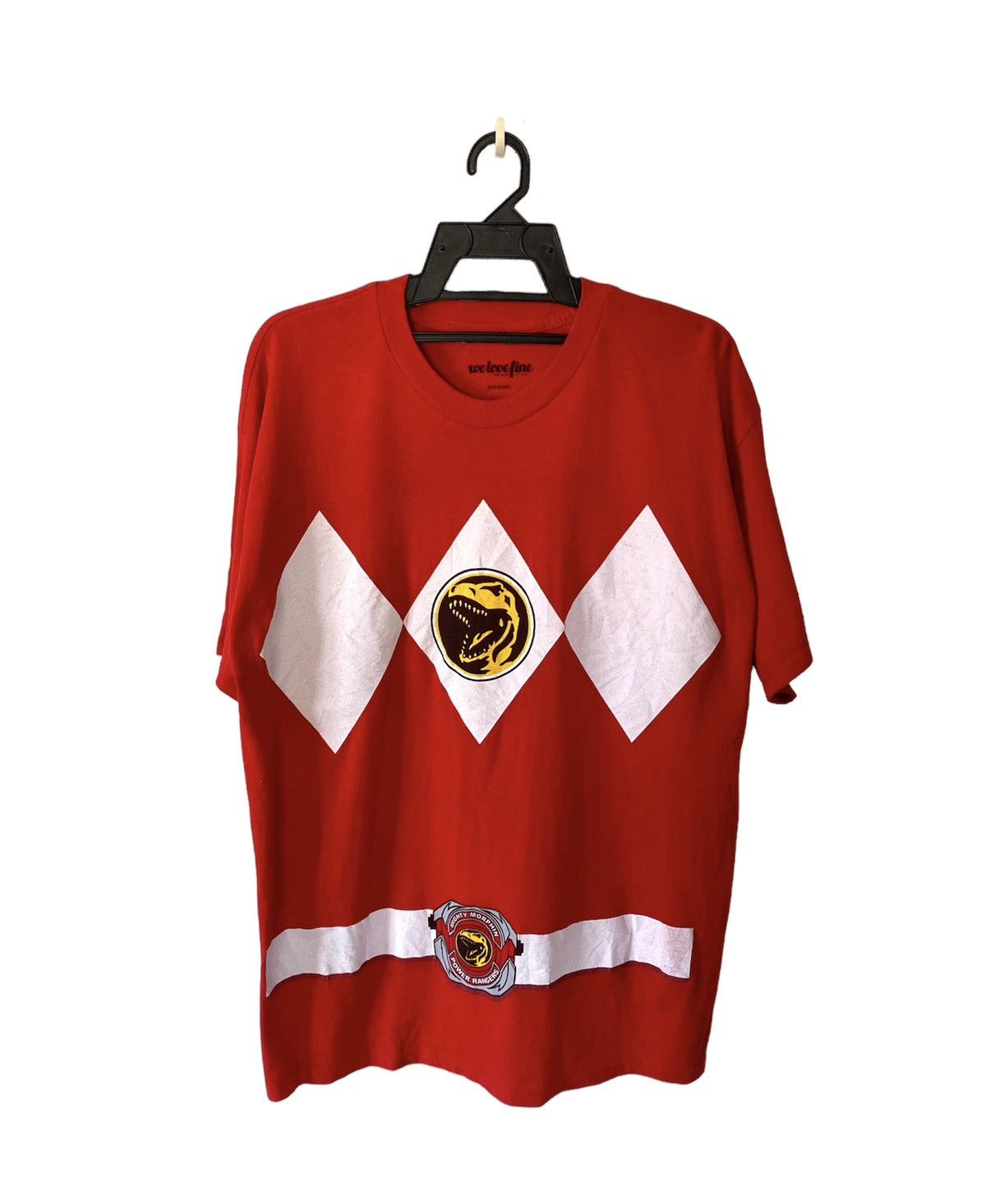 Vintage Red Power Ranger T Shirt Retro Costume Cosplay | Grailed