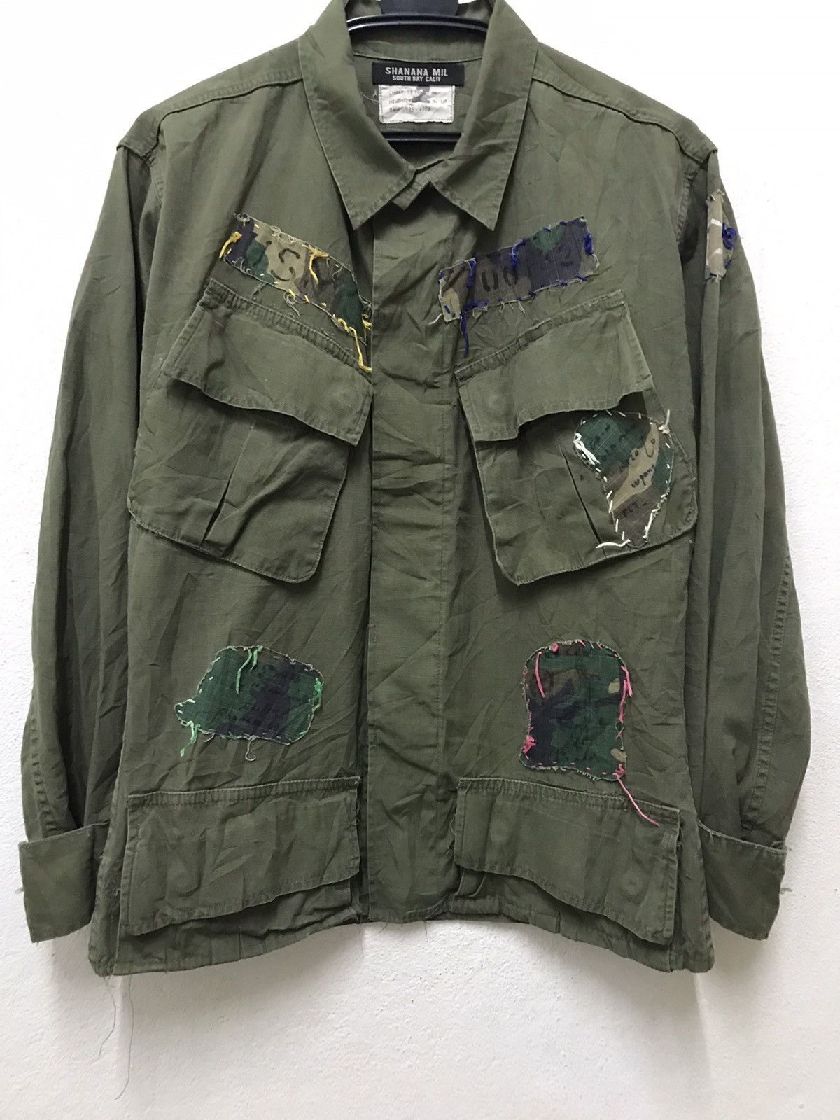Designer SHANANA MIL REBUILD STITCH BORO MILITARY USMC JACKET | Grailed