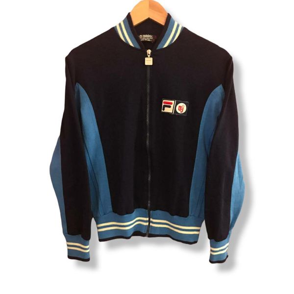 Vintage Vintage 80’s Fila BJ Bjorn Borg Tennis Track Top Jacket | Grailed
