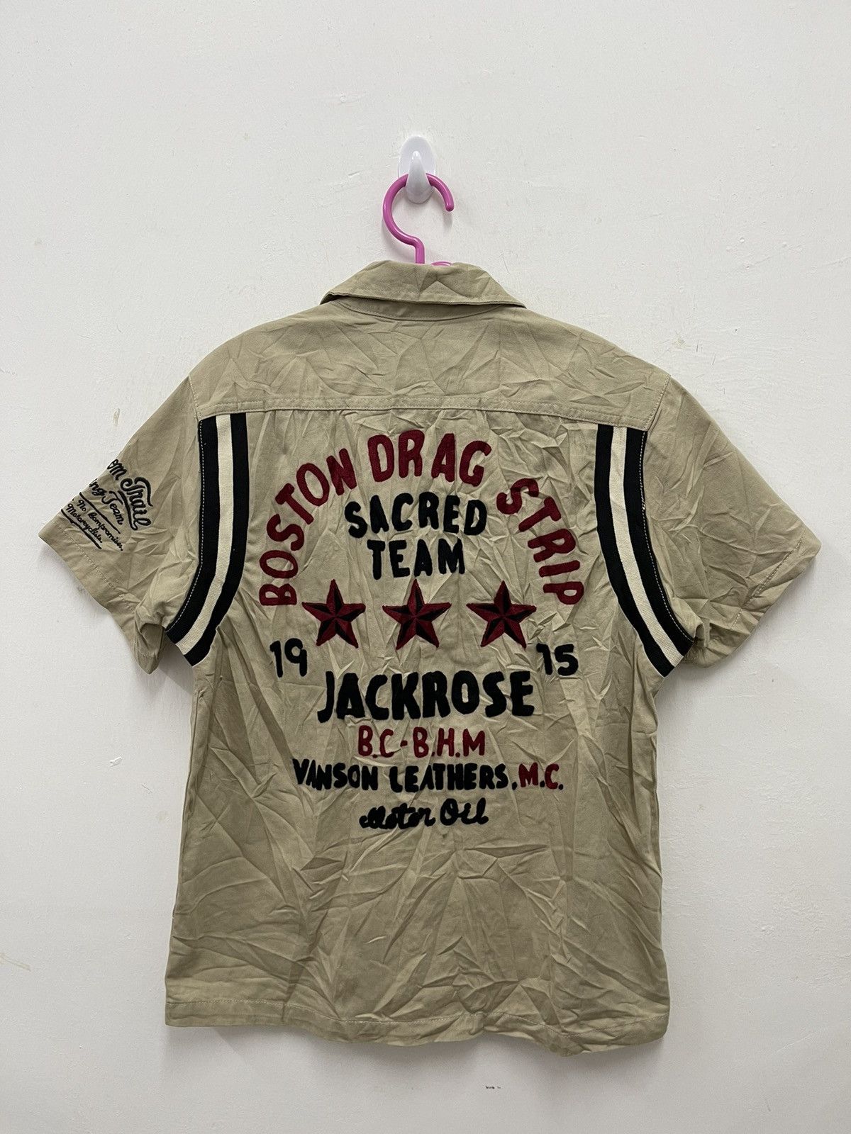 Designer × Jack Rose × Vanson Leathers Rare Vintage VANSON LEATHERS x ...