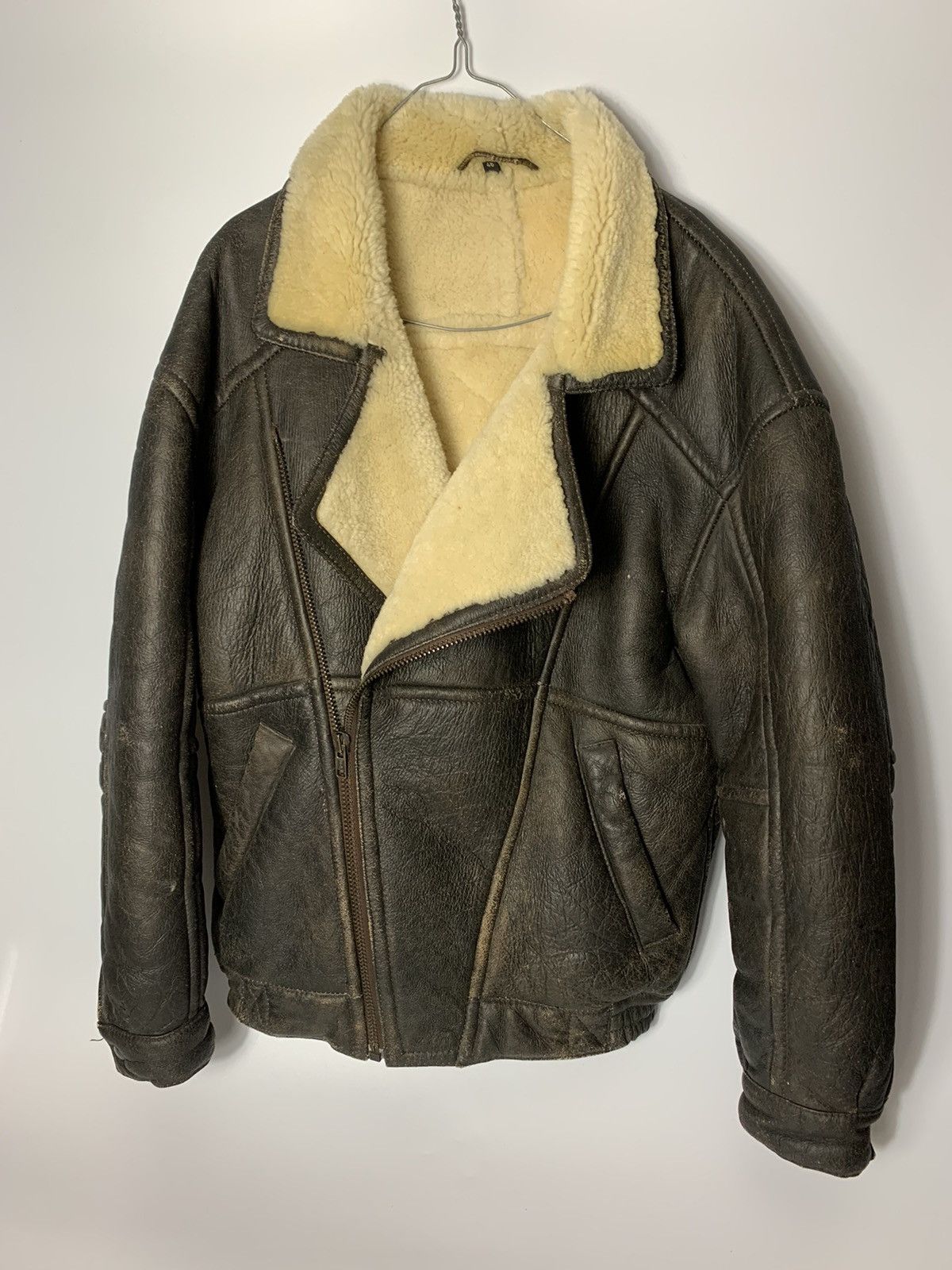 Vintage Vintage Pilot Leather Jacket | Grailed