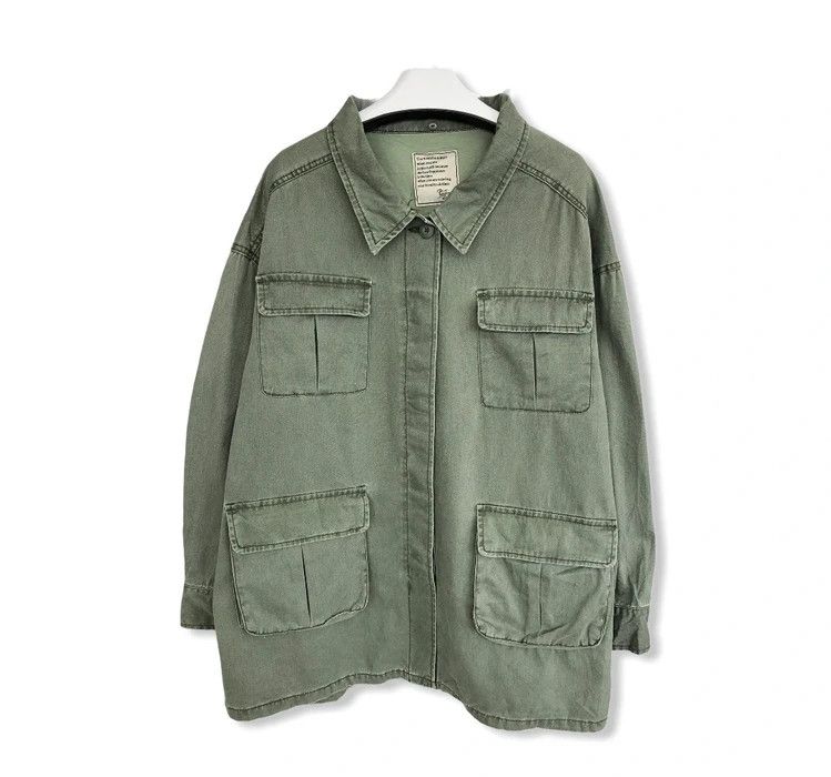 Vintage Private Pause Military Fashion Tactical Pocket Jacket | Grailed