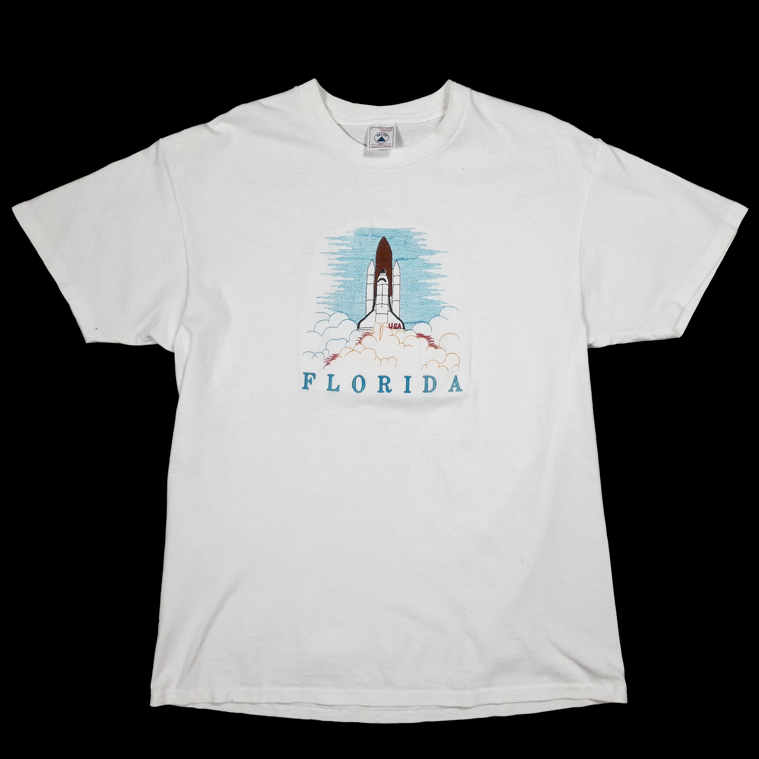 Vintage Vintage 90s NASA Launch Site FLORIDA All Embroidery | Grailed