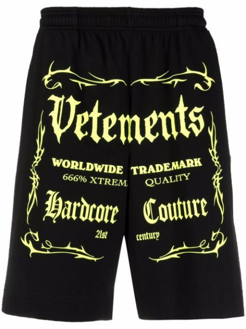 Vetements 'Hardcore Couture' Sweat Shorts | Grailed