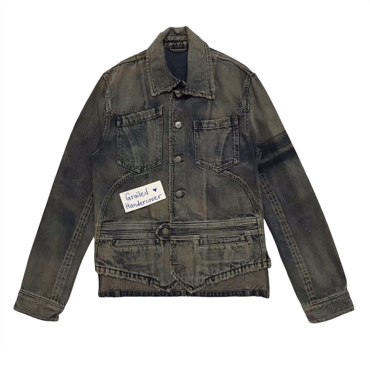 Iroquois Distress & Rare Design Iroquois Denim Jacket | Grailed