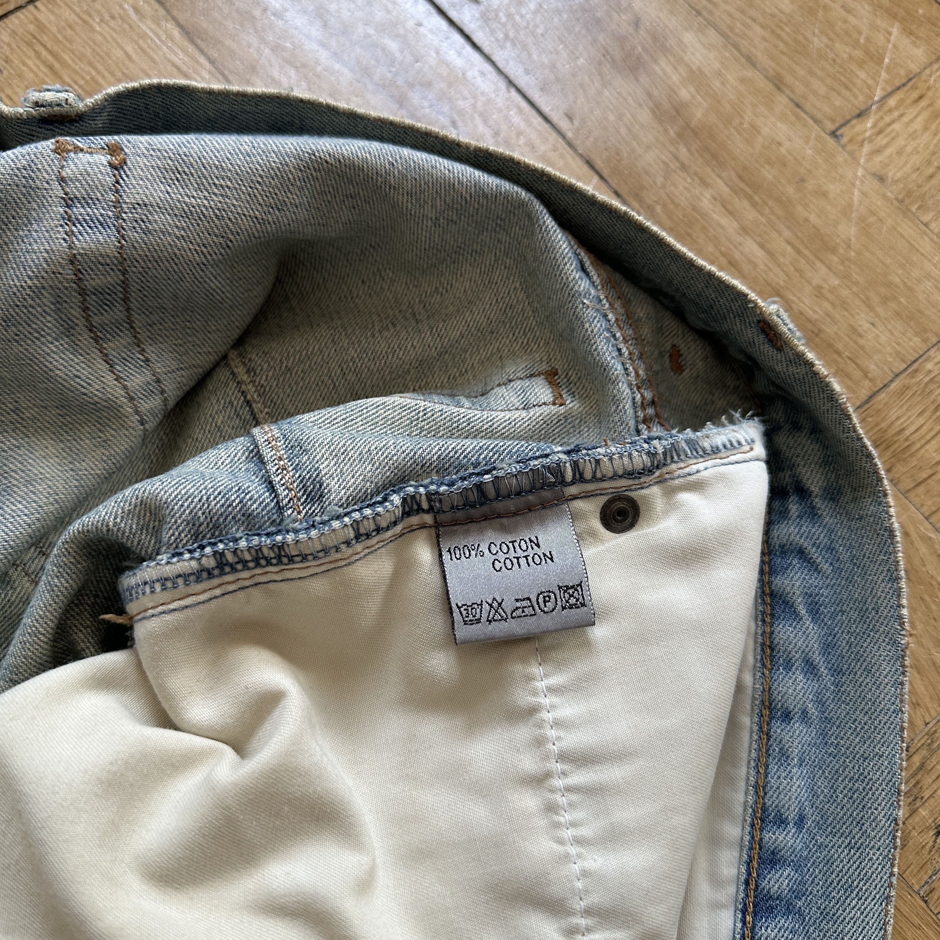 Dior Homme SS06 Light Blue Distressed Denim | Grailed