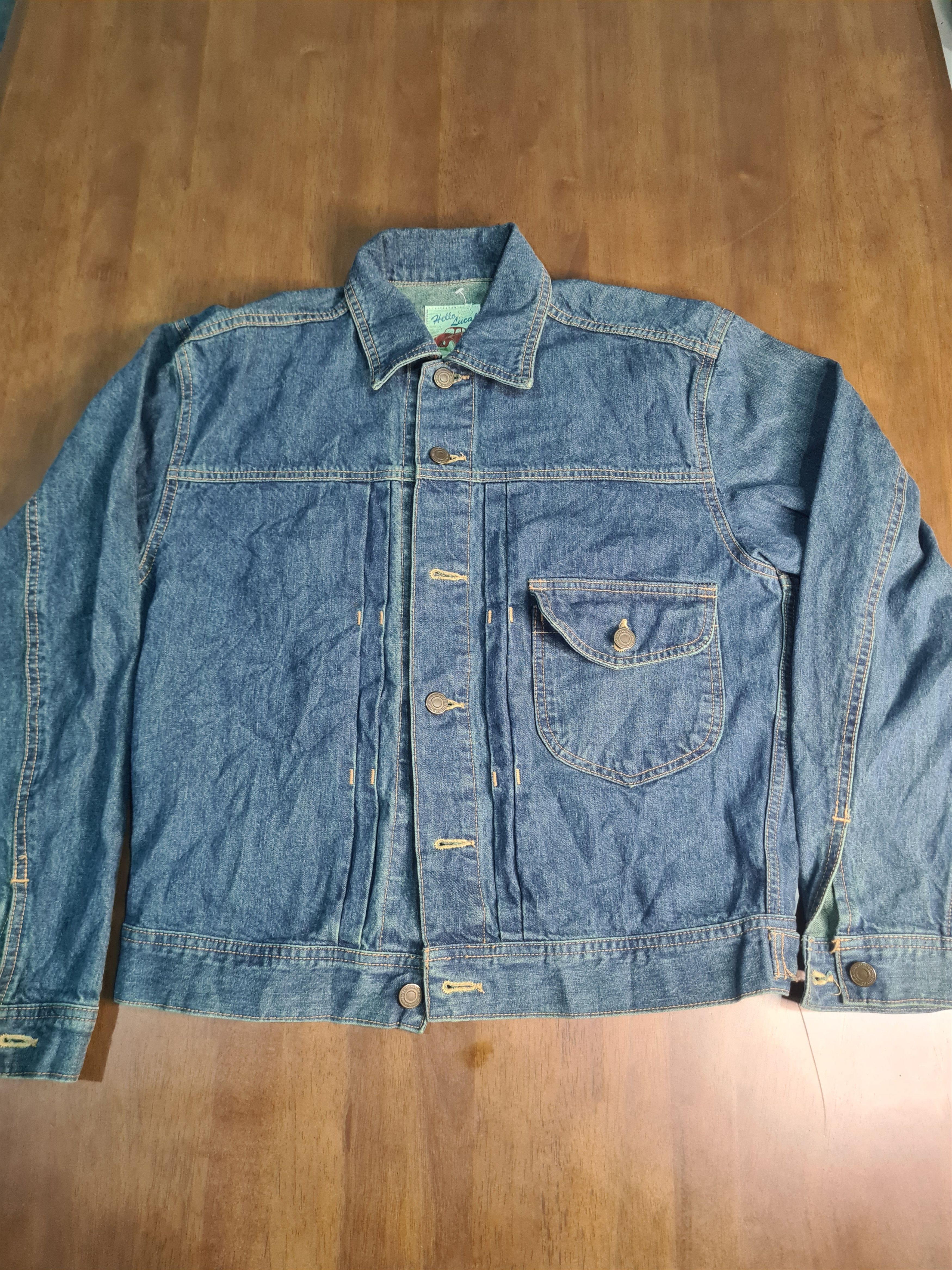 Japanese Brand × Vintage Tokyo harajuku luca house type 1 denim jacket ...