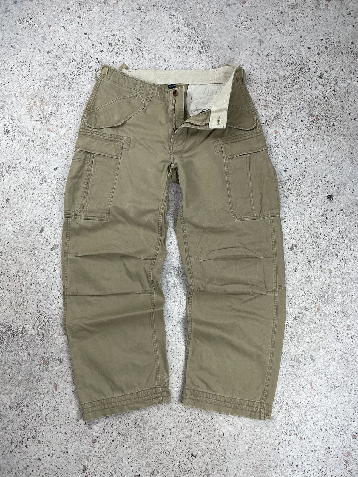 Polo Ralph Lauren × Streetwear × Vintage Y2k Vintage Polo Ralph Lauren Multipocket Cargo Pants ...