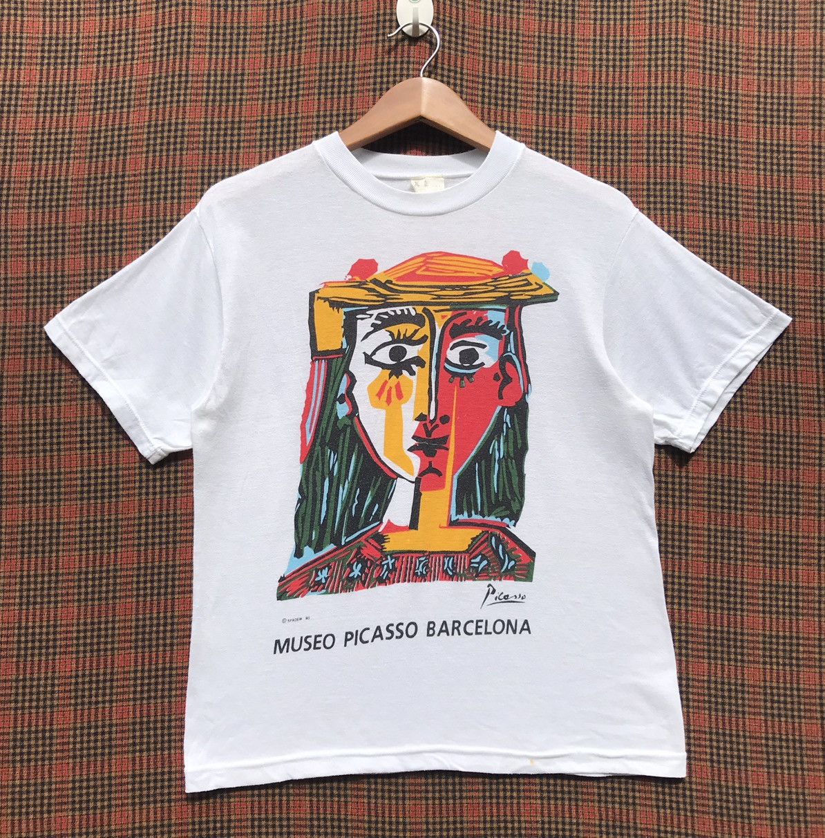 Picasso × Vintage 🔥Rare🔥90s Vintage Picasso Shirt Museo Picasso ...