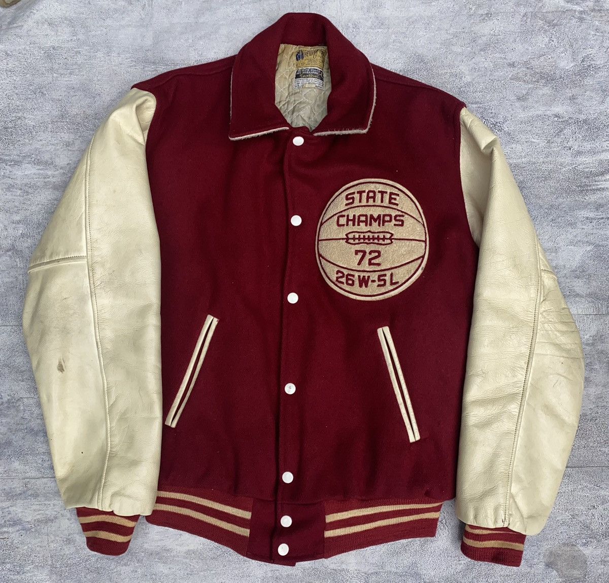 Streetwear × Varsity Jacket × Vintage Vintage 1972 70s Rutgers Prep ...