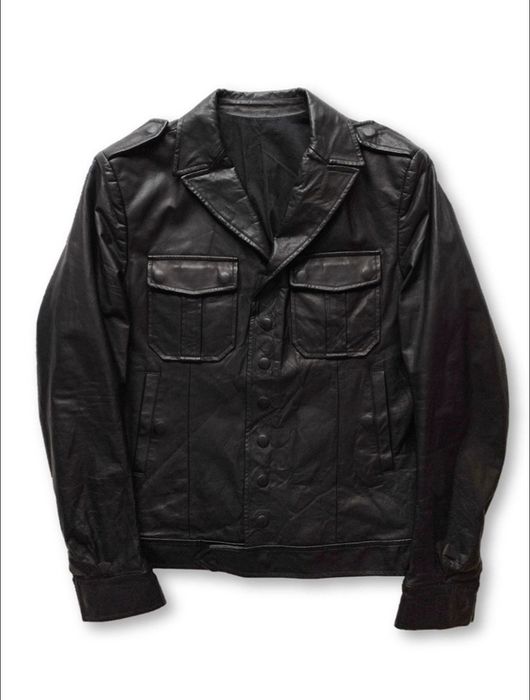 Balmain Balmain Decarnin Leather Jacket | Grailed