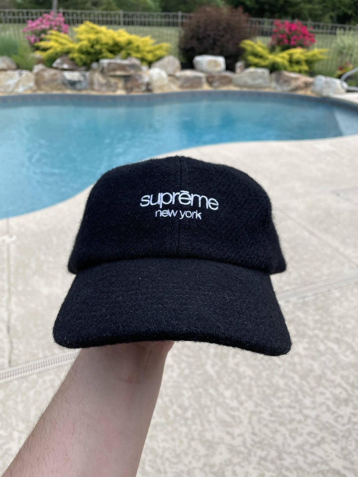 Supreme Black Supreme Wool Hat | Grailed