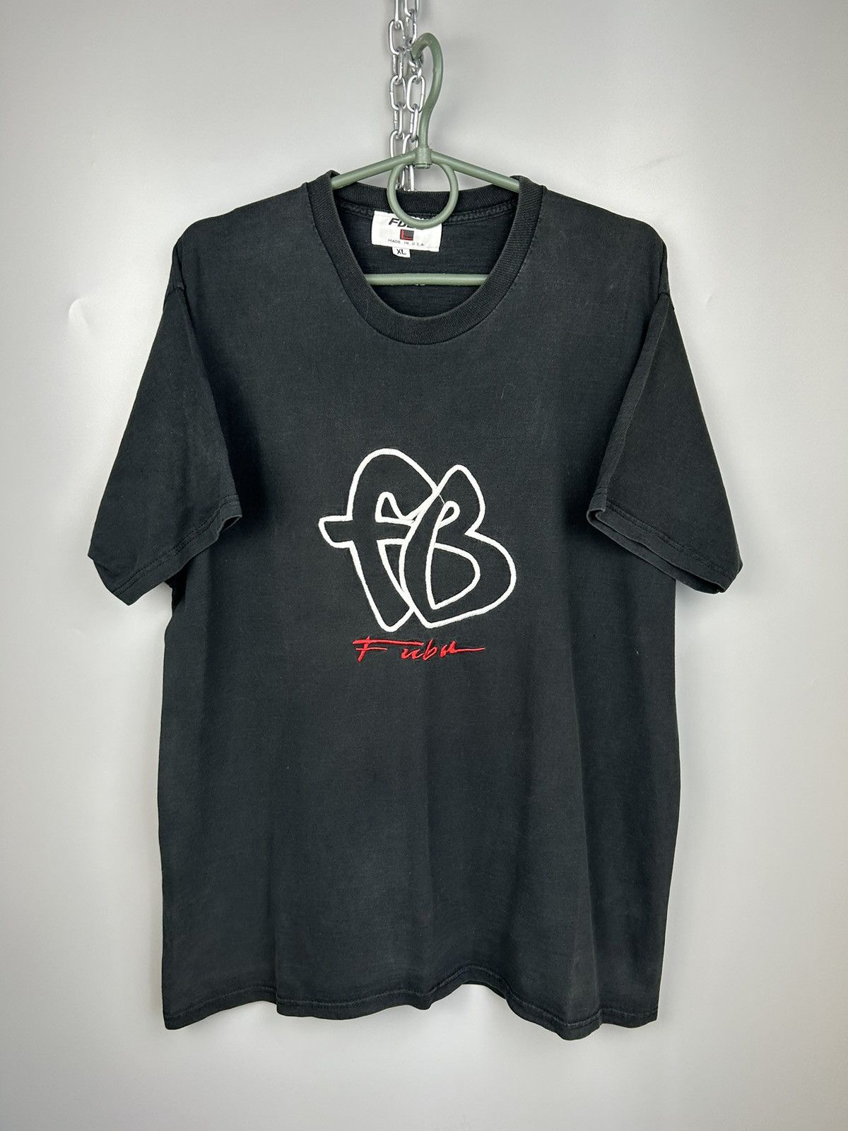 Fubu × Streetwear × Vintage Vintage 90s Fubu Logo Cursive T-Shirt | Grailed