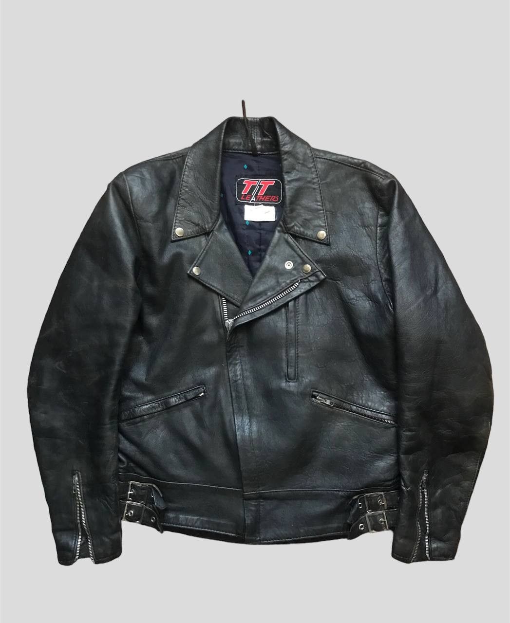 Vintage Rare vintage 1970s True Punk Brutal UK Leather Jacket | Grailed