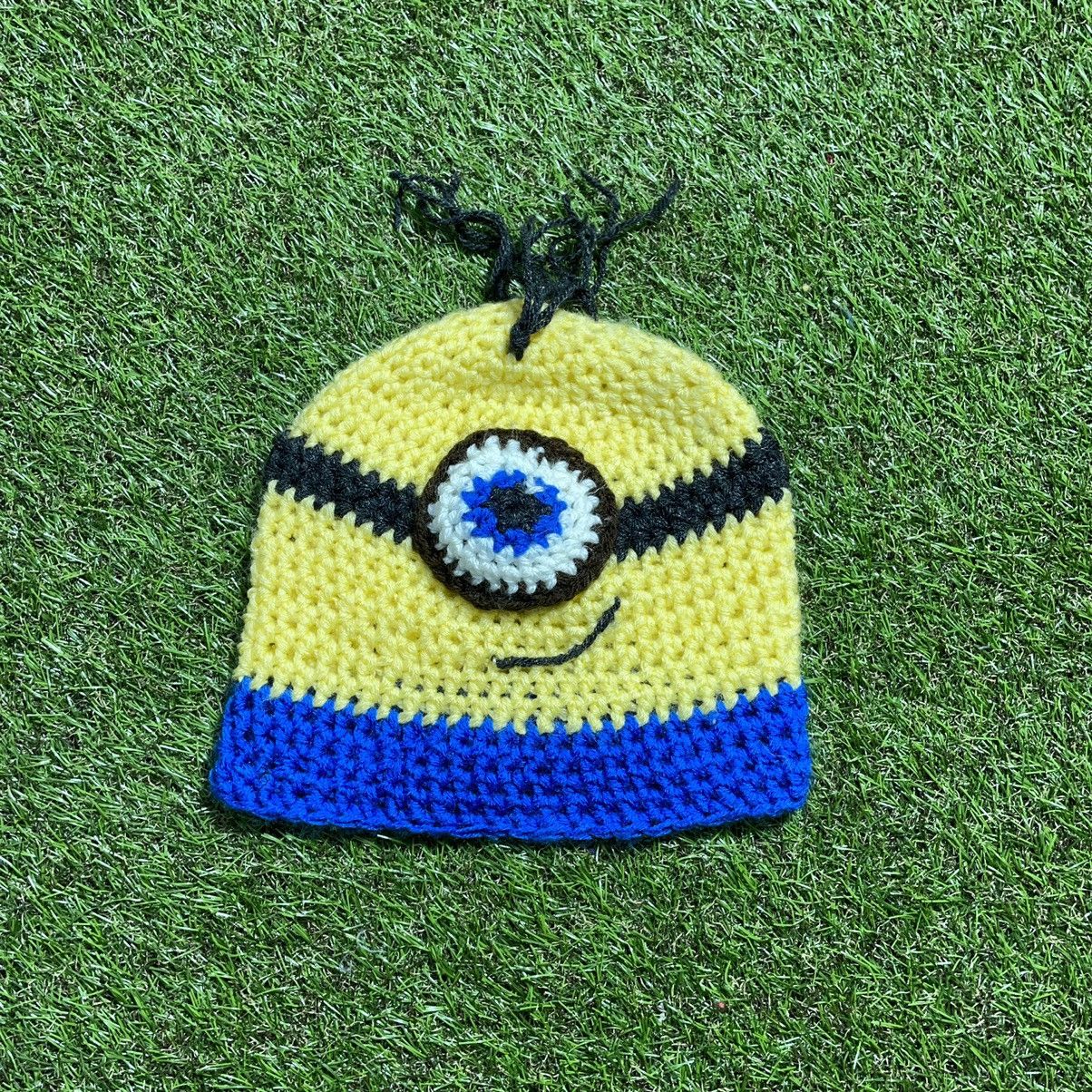 Avant Garde × Streetwear × Vintage Vintage Minion Swag Alt Beanie ...