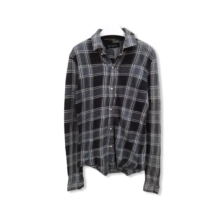Lounge Lizard Lounge Lizard Plaid Tartan Flannel Shirt 👕 | Grailed