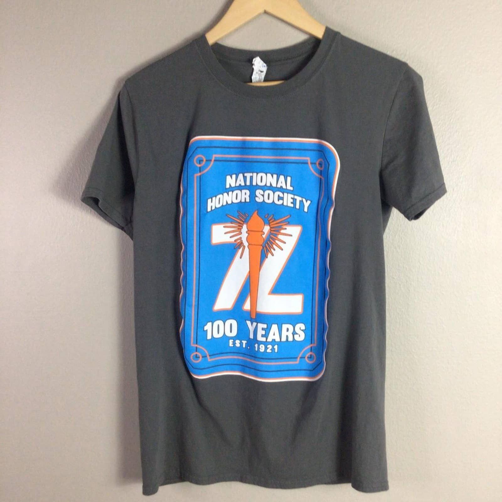 Streetwear National Honor Society NHS 100 Year Anniversary T Shirt Med ...