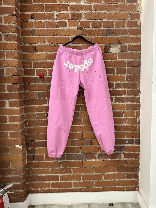 Spider Worldwide Sp5der Atlanta Pink Sweatpants | Grailed