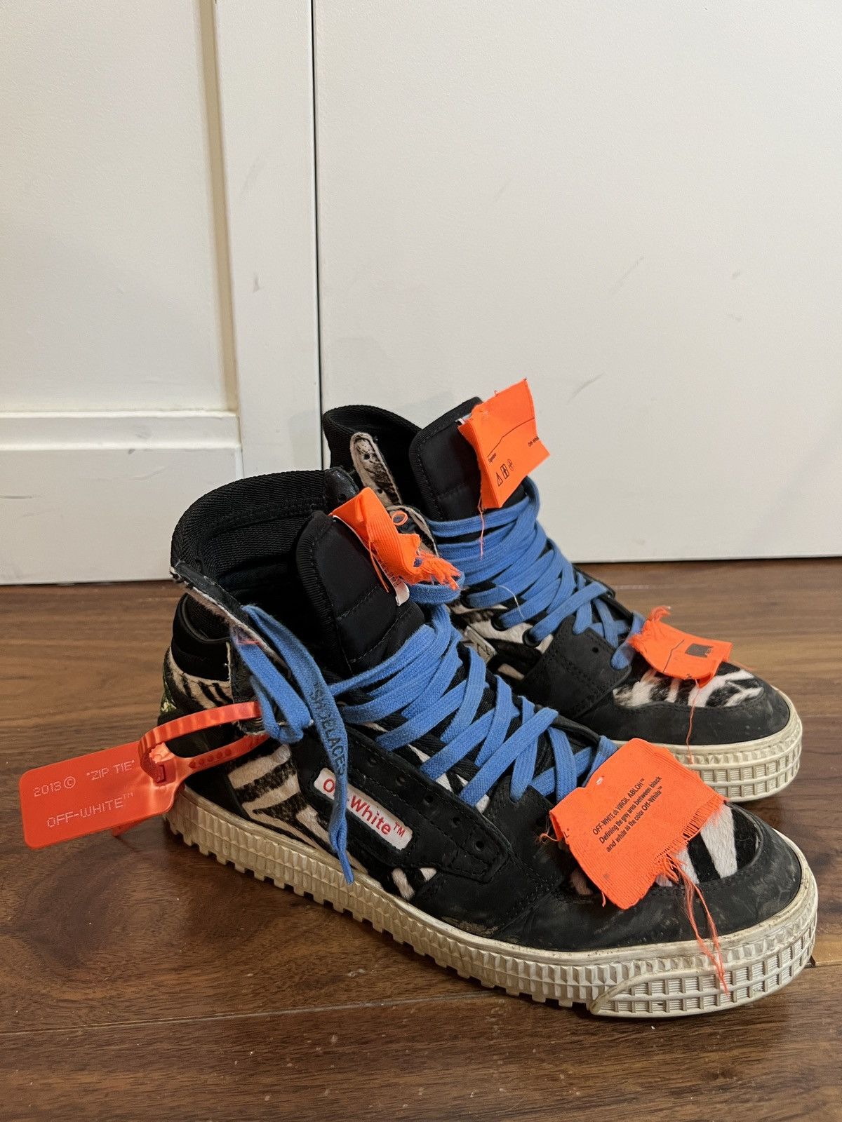 Off-White Off White High Top Sneakers | Grailed
