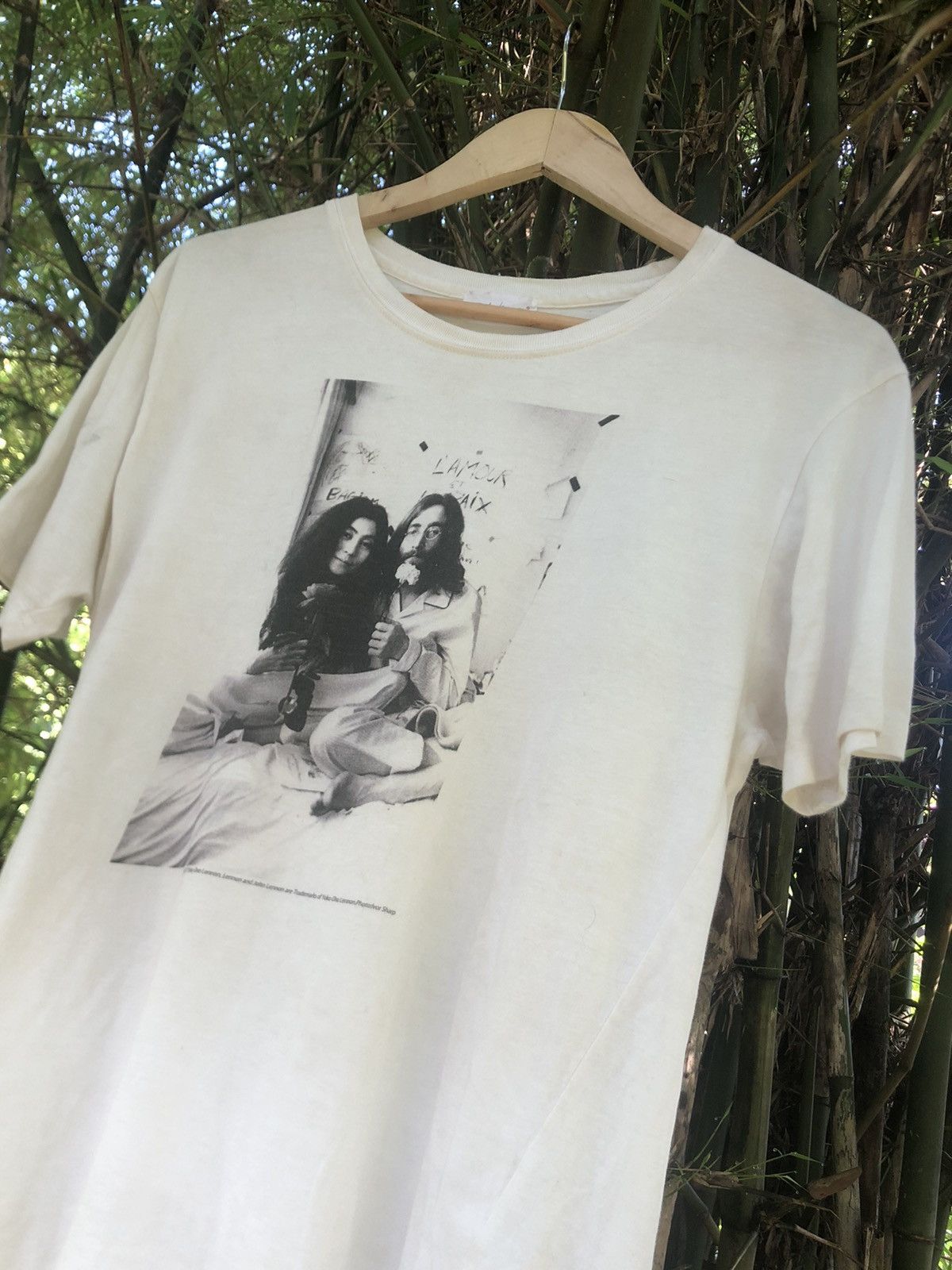 Band Tees × John Lennon × Vintage Final Drop Rare John lennon and yoko ...