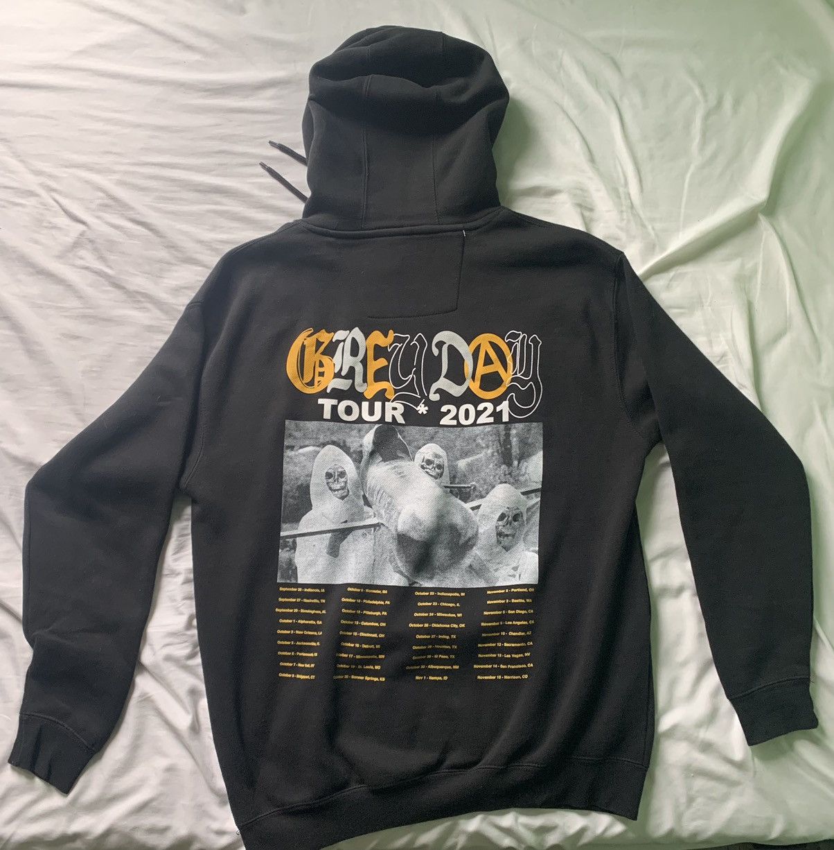 Pouya & $uicideboy$ Merch $uicideBoy$ Grey Day Tour Hoodie | Grailed