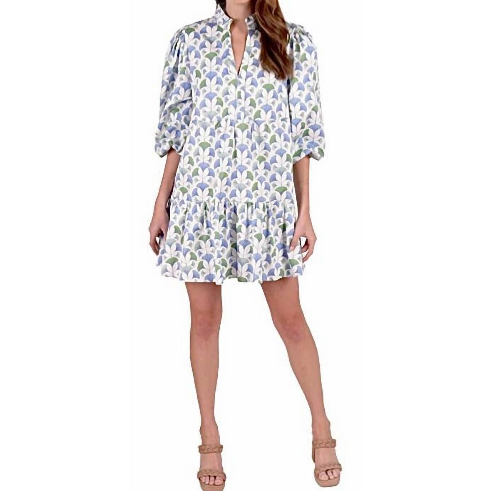 Designer EMILY MCCARTHY Frankie Mini Dress In Maiden Trellis | Grailed