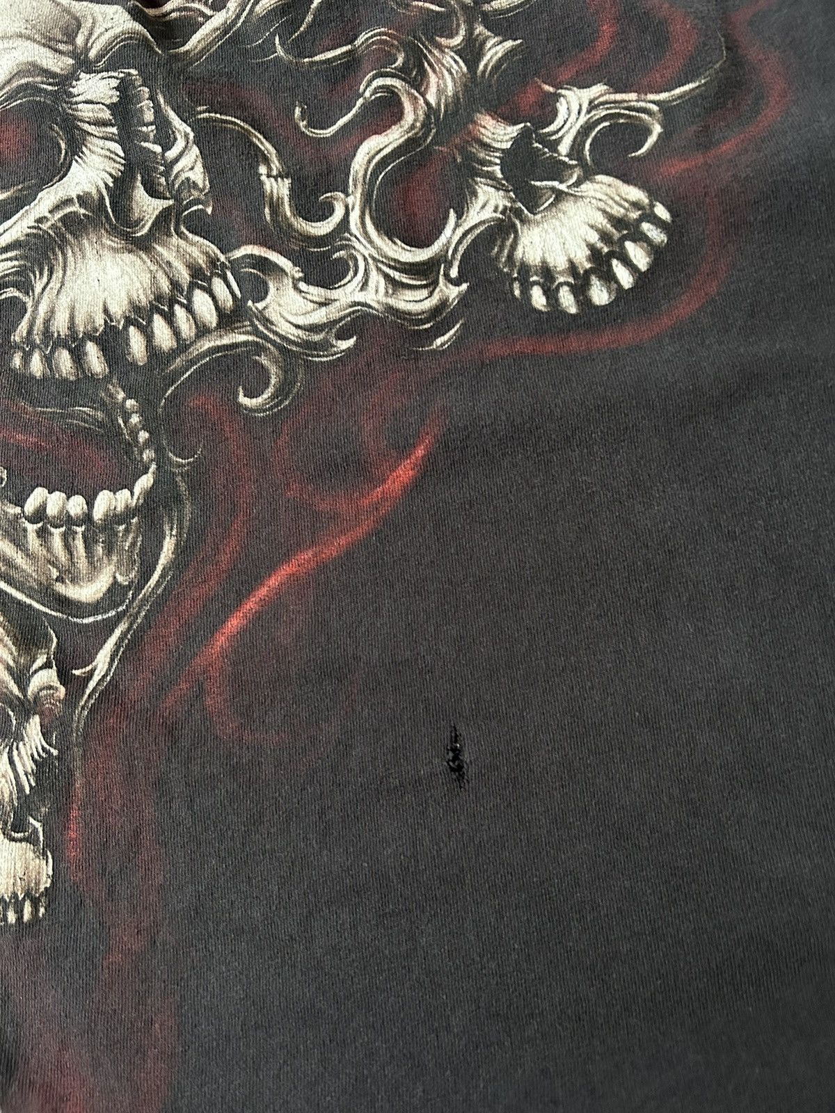 Playboi Carti Skeleton Graphic Big Print Tee Shirt (worn by RWANG ...