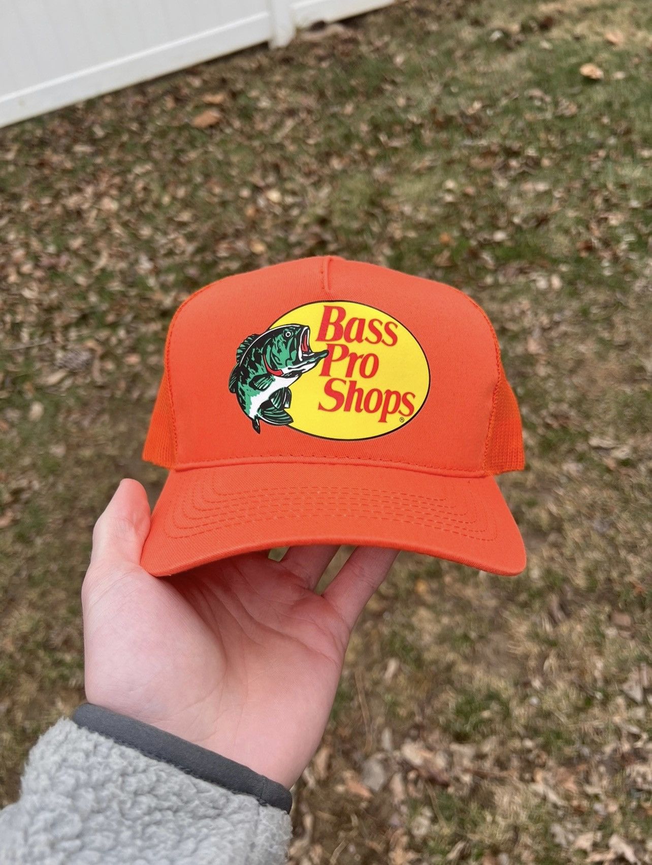 Vintage Bass Pro Shops Trucker Hat Grailed