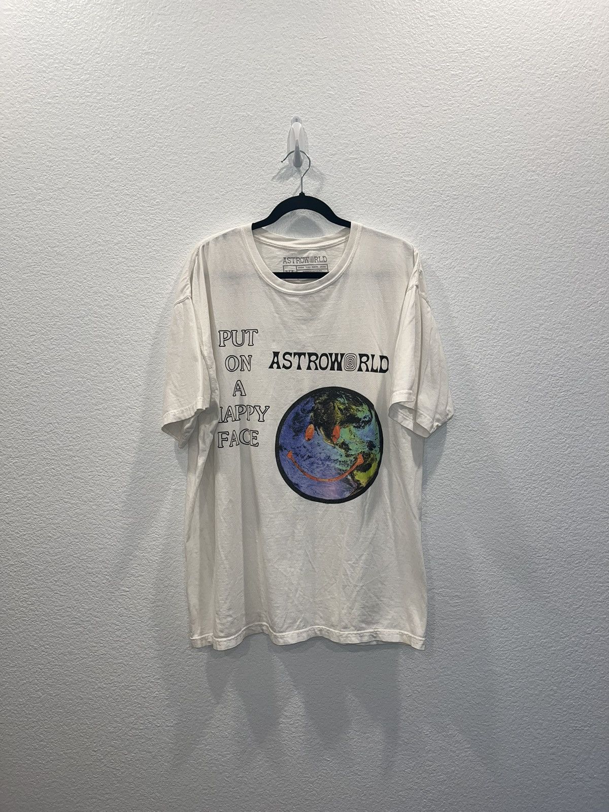 Travis Scott Travis Scott Astroworld Down to Earth Tee | Grailed