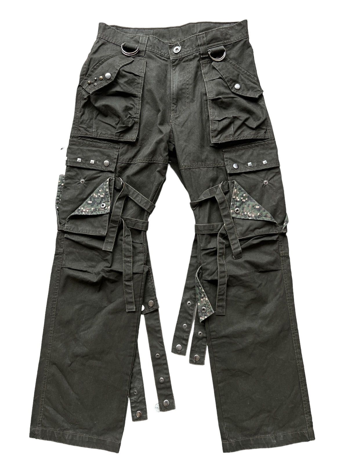 Hysteric Glamour Camo Bondage Tactical Multipocket Baggy Cargo Pants 32x32 | Grailed
