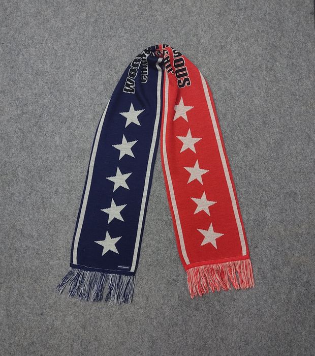 Supreme Uniform Experiment Fragment Design Supreme Scarf Muffler | Grailed