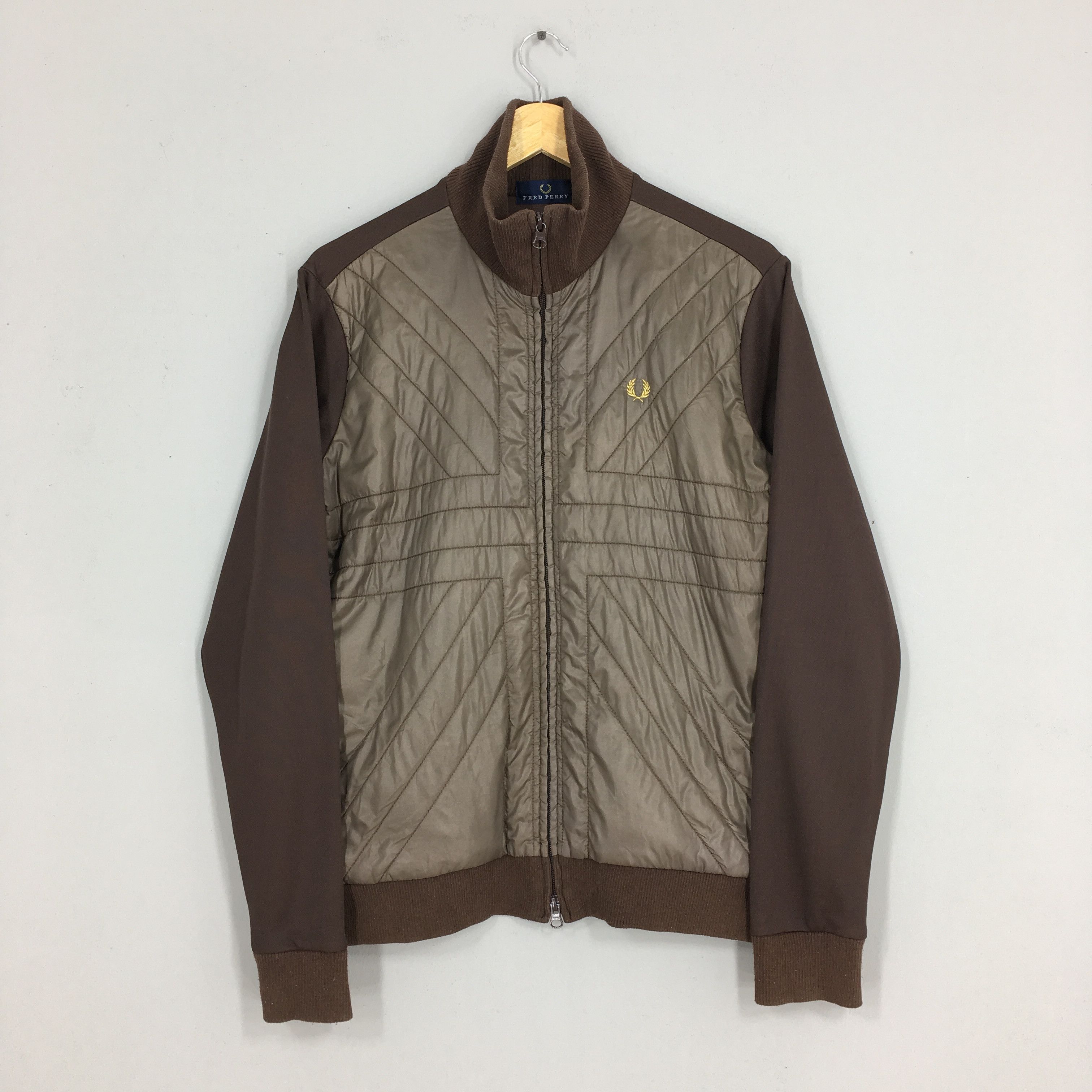 Fred Perry × Other × Vintage Fred Perry Zipper Warmer Jacket Large ...