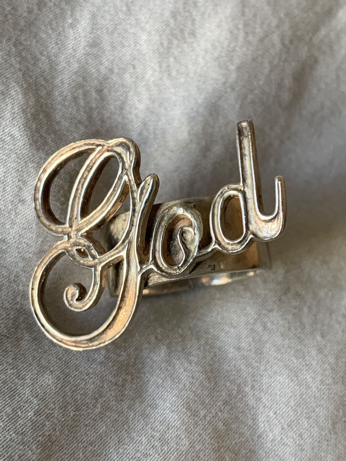 Sir By Mawi Custom Made Silver 925 Handmade God Ring | Grailed