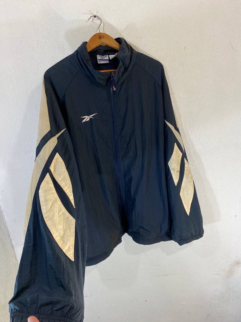 Avant Garde × Reebok × Vintage Vintage 90s reebok jacket big logo on ...