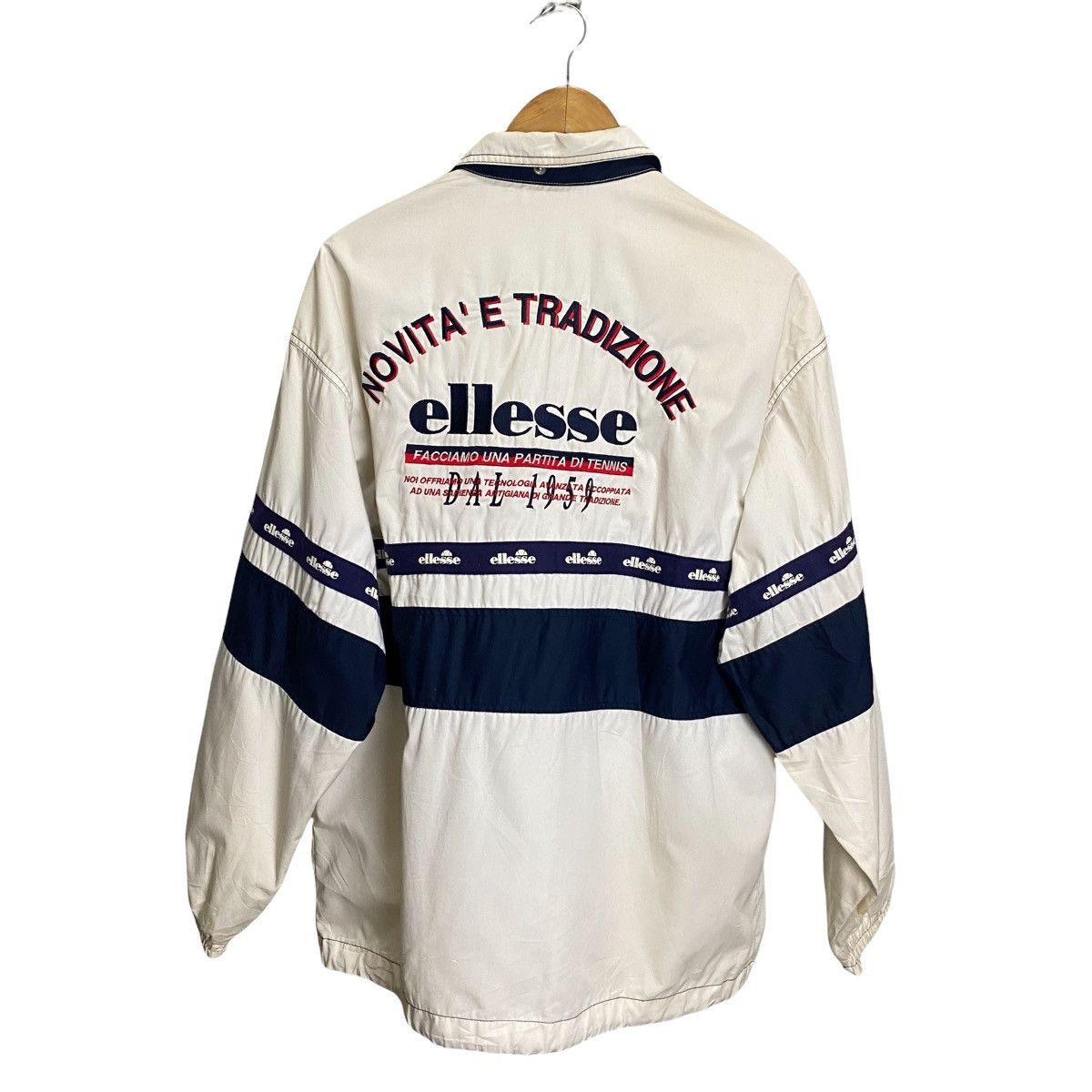 Ellesse vintage Ellese light jacket embroidery logos | Grailed