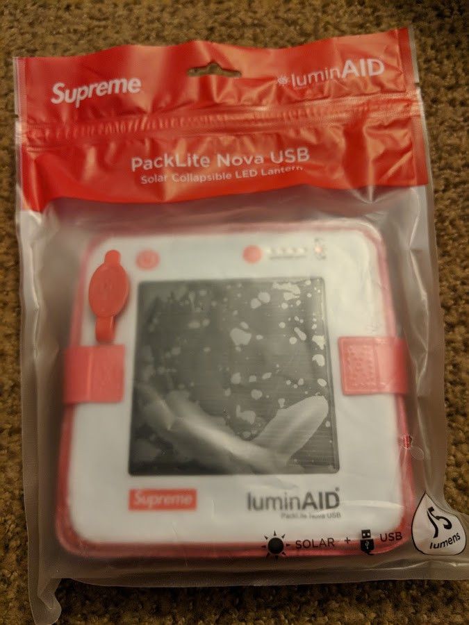 Supreme LuminAID® Packlite Nova | Grailed