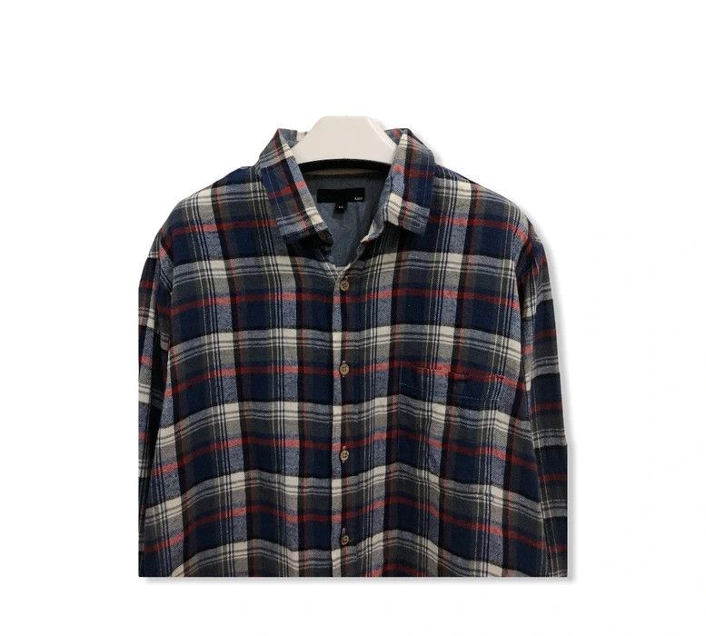 Flannel × Japanese Brand × Streetwear Japanese Brand Adp Plaid Tartan ...