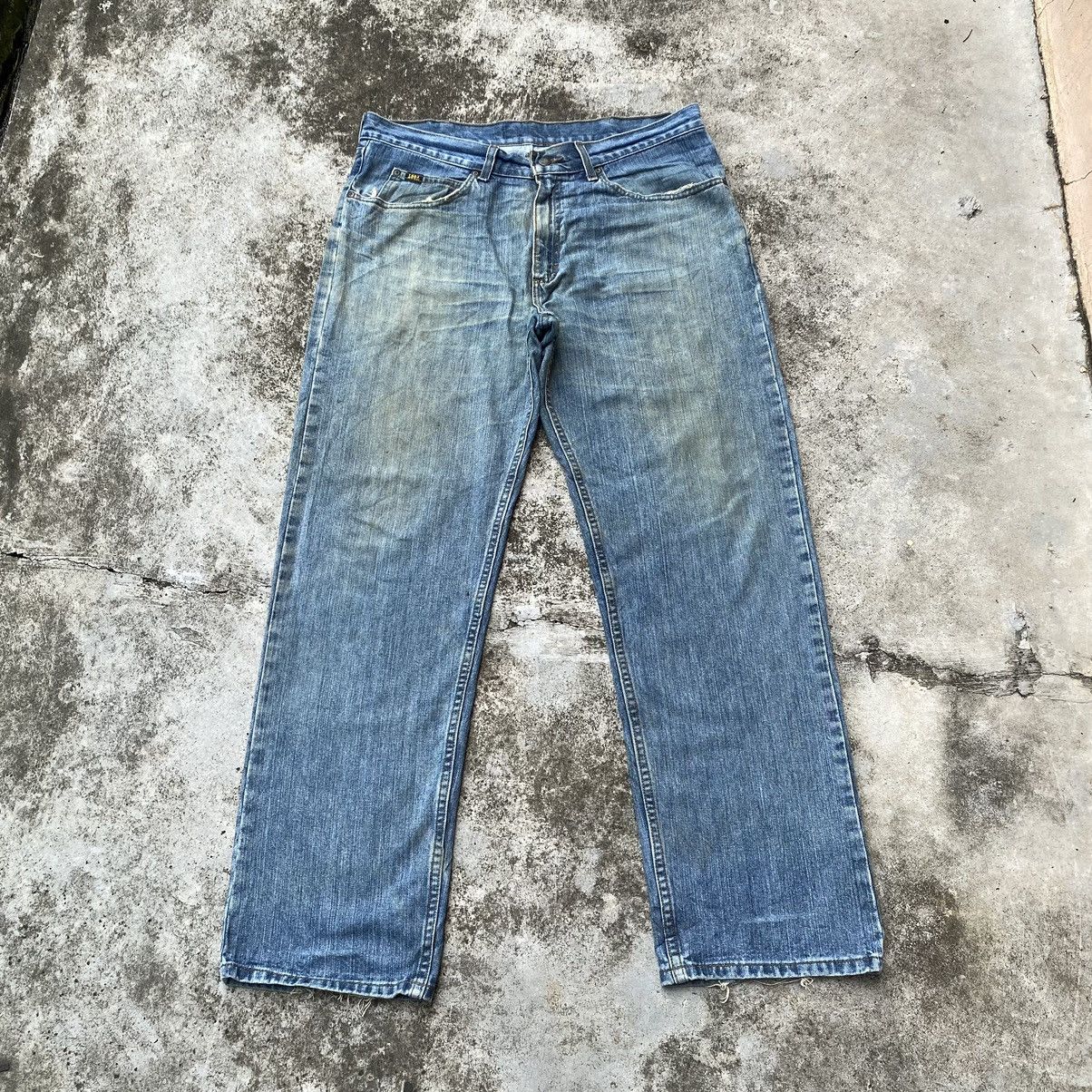 Japanese Brand × Lee × Vintage Vintage Japan Lee Light Washed Baggy Denim Jeans | Grailed