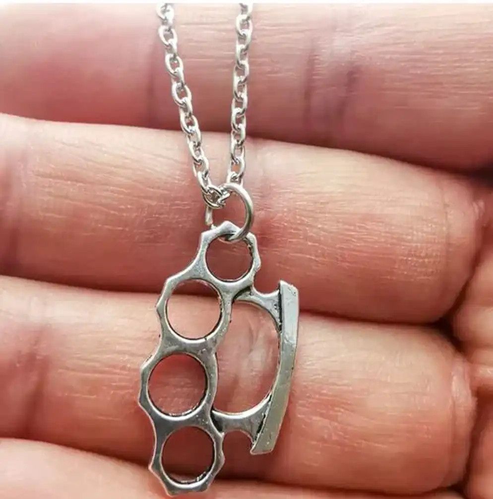 Chain × Jewelry × Streetwear Knuckles Necklace | Grailed