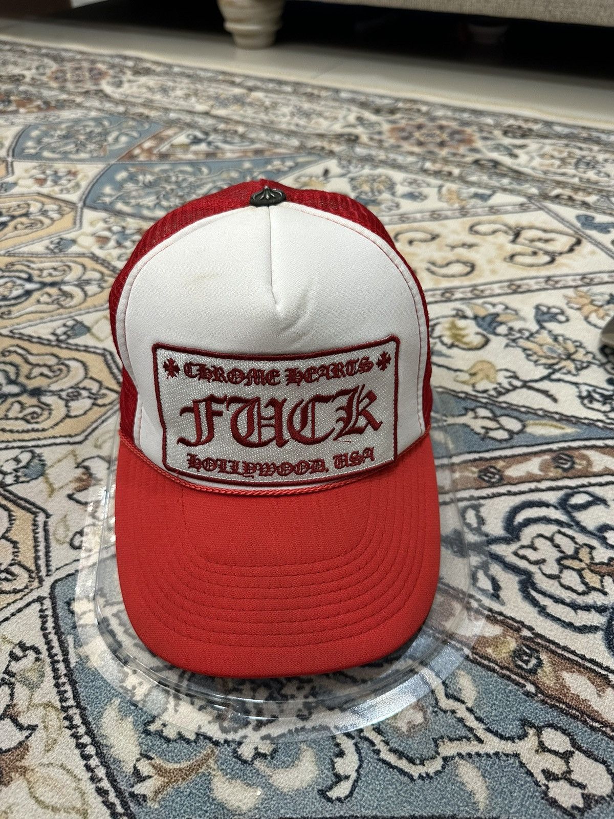 Chrome Hearts Chrome Hearts (FUCK) hat / cap | Grailed