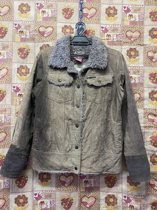 Vintage 💥last call💥Japanese Faded Town & Country Velvet Furr Jacket ...
