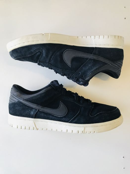Nike Dunk Low Suede Black | Grailed