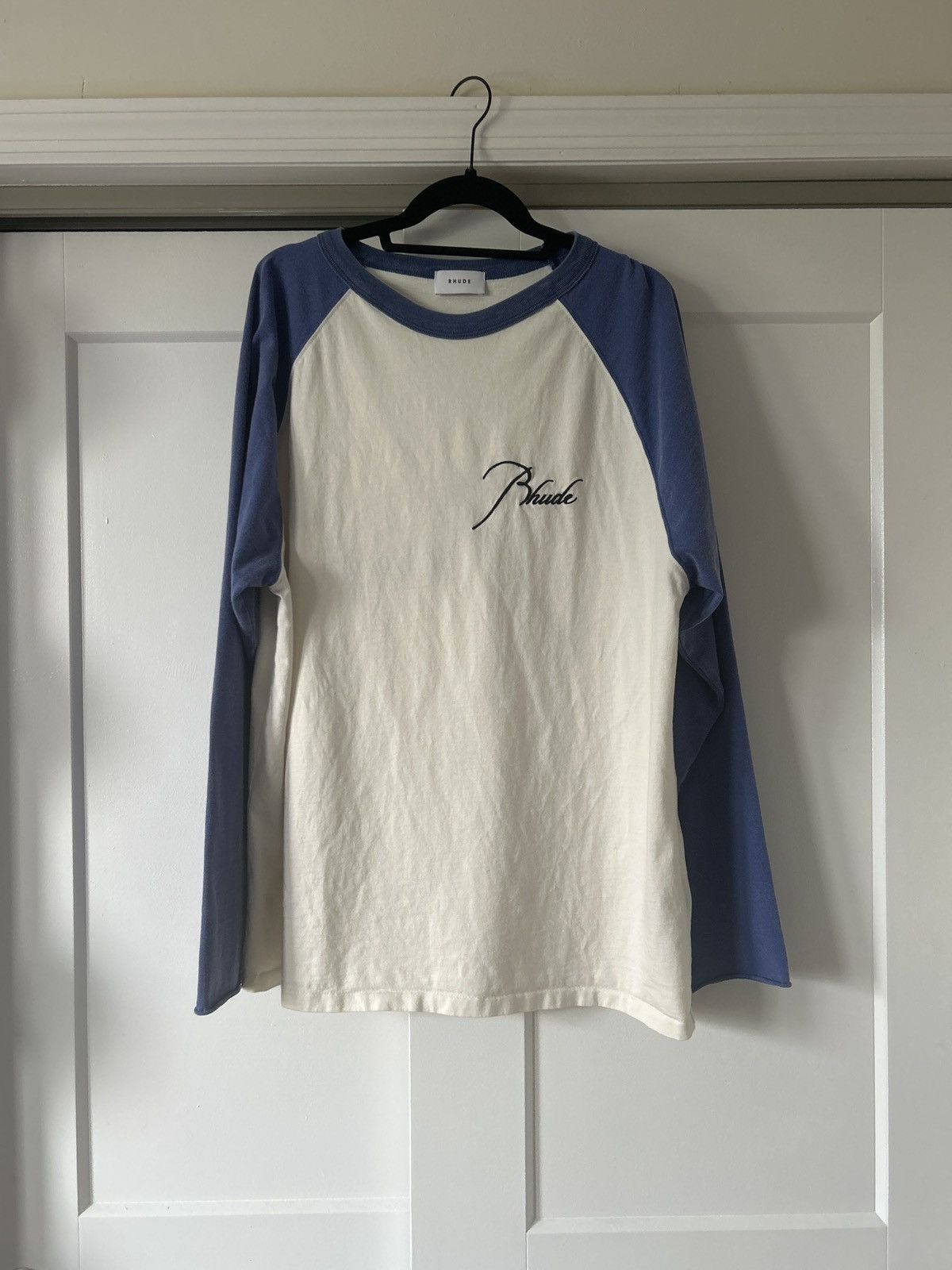 Rhude Rhude Raglan Logo Long Sleeve | Grailed