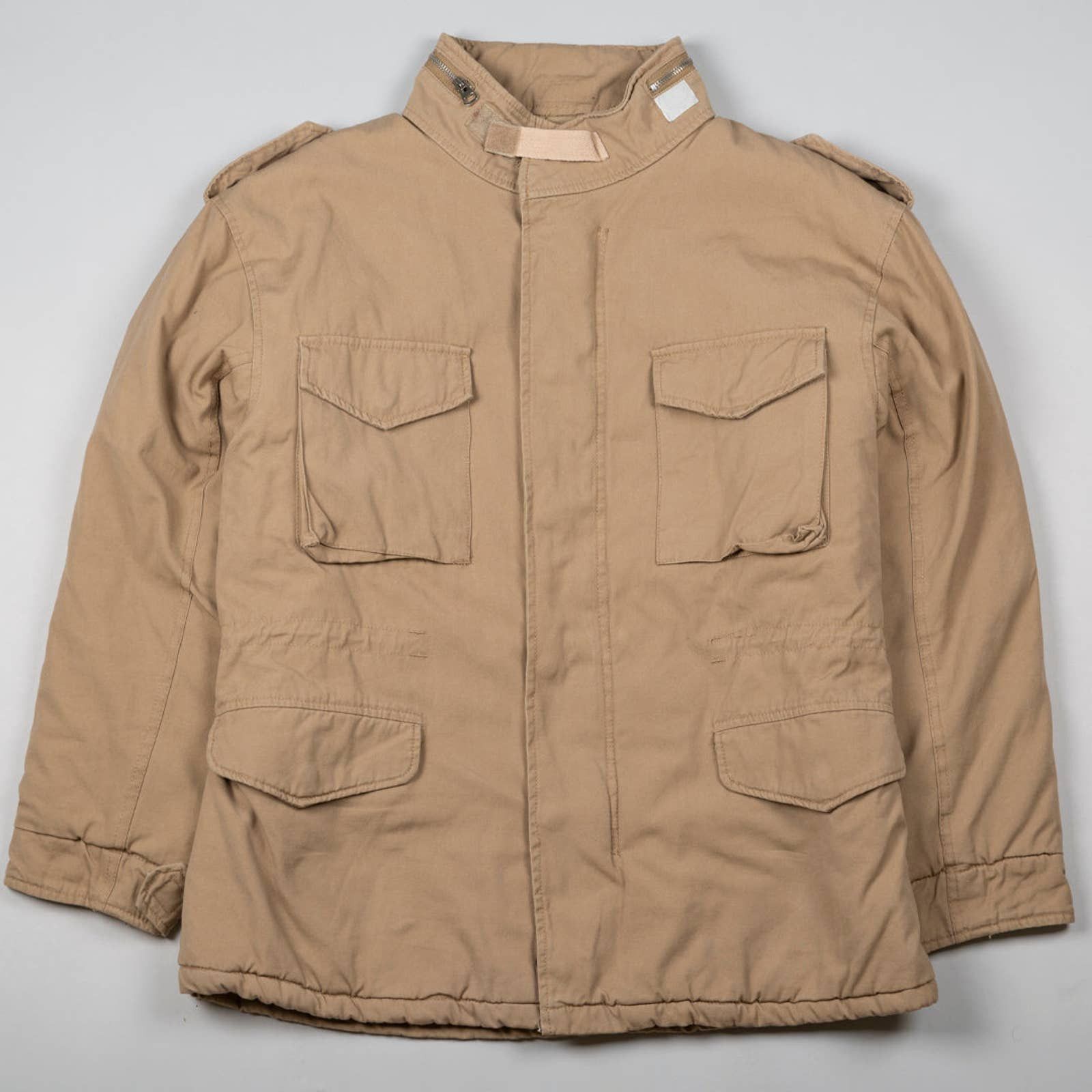 Vintage US Army M65 Padded Field Jacket Tan | Grailed
