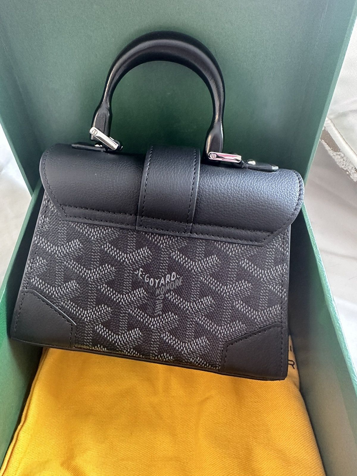 Goyard Goyard Saigon Nano - Jet Black *LIMITED EDITION* | Grailed